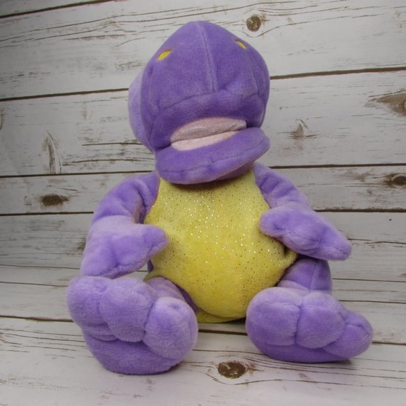 GANZ | Toys | Frolicky Fossils Purple Dinosaur Hand Puppet 1 | Poshmark